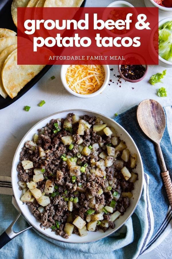 Ground Beef And Potato Taco Recipe Howe We Live