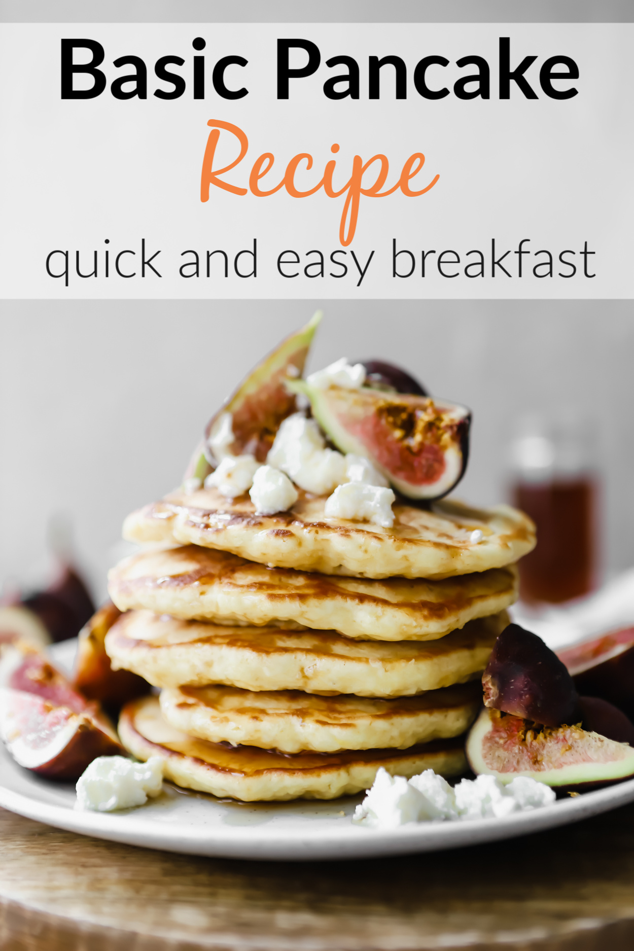 Everyday Basic Pancake Recipe - Howe We Live