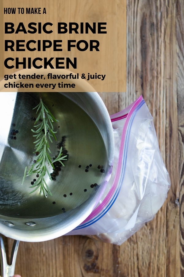 Chicken Breast Brine - Howe We Live