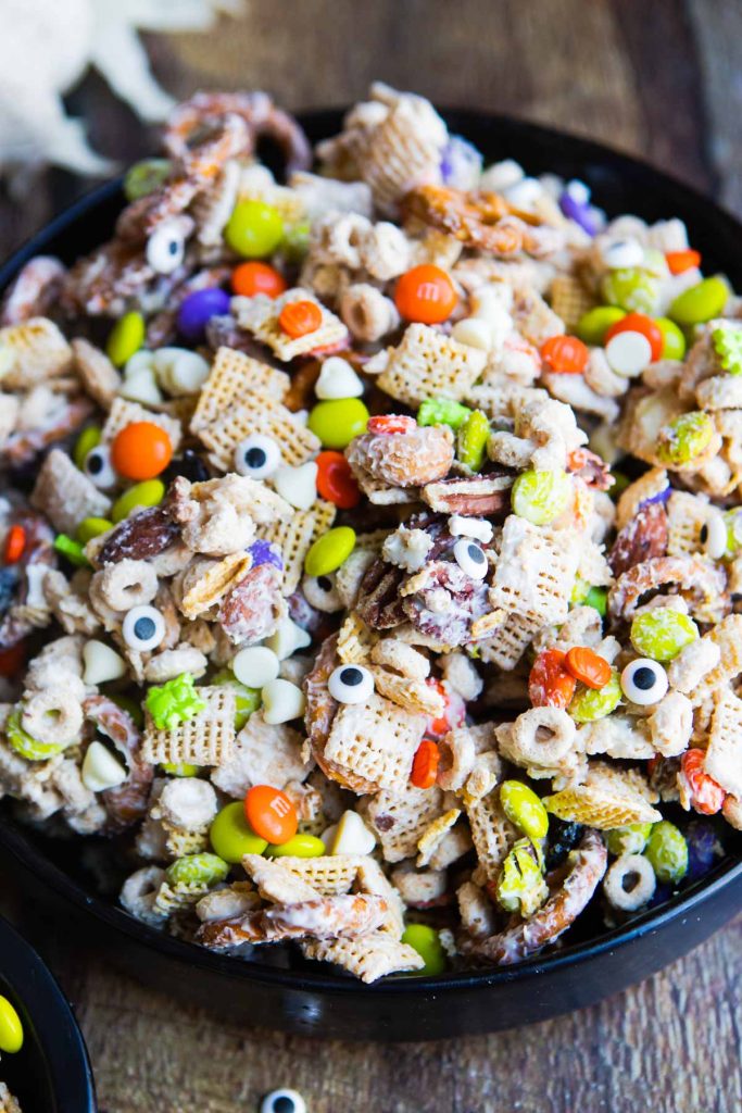White Chocolate Halloween Snack Mix
