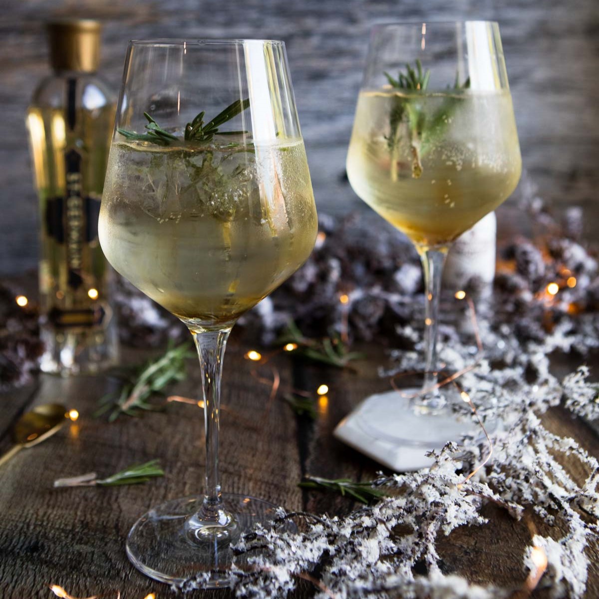 Cozy Winter Spritz Cocktail