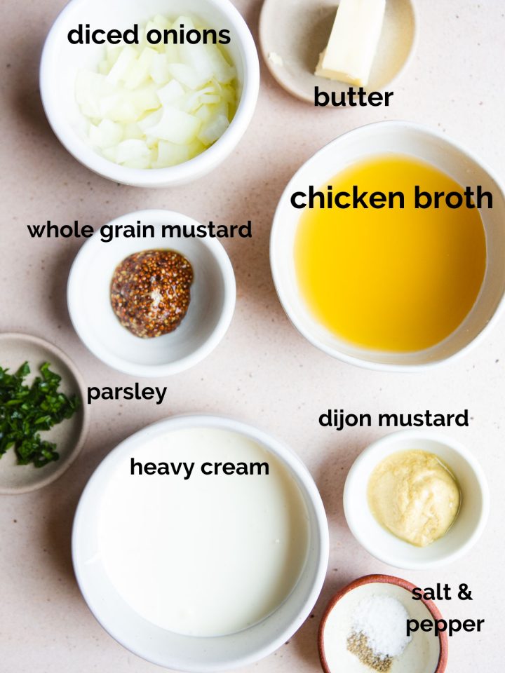 Creamy Dijon Mustard Sauce - Howe We Live