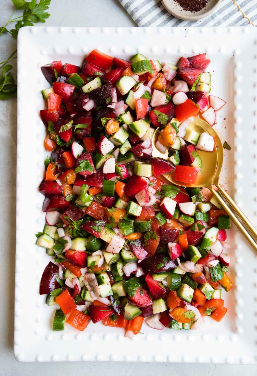 Stone Fruit Salad With Veggies stone-fruit-salad-with-veggies