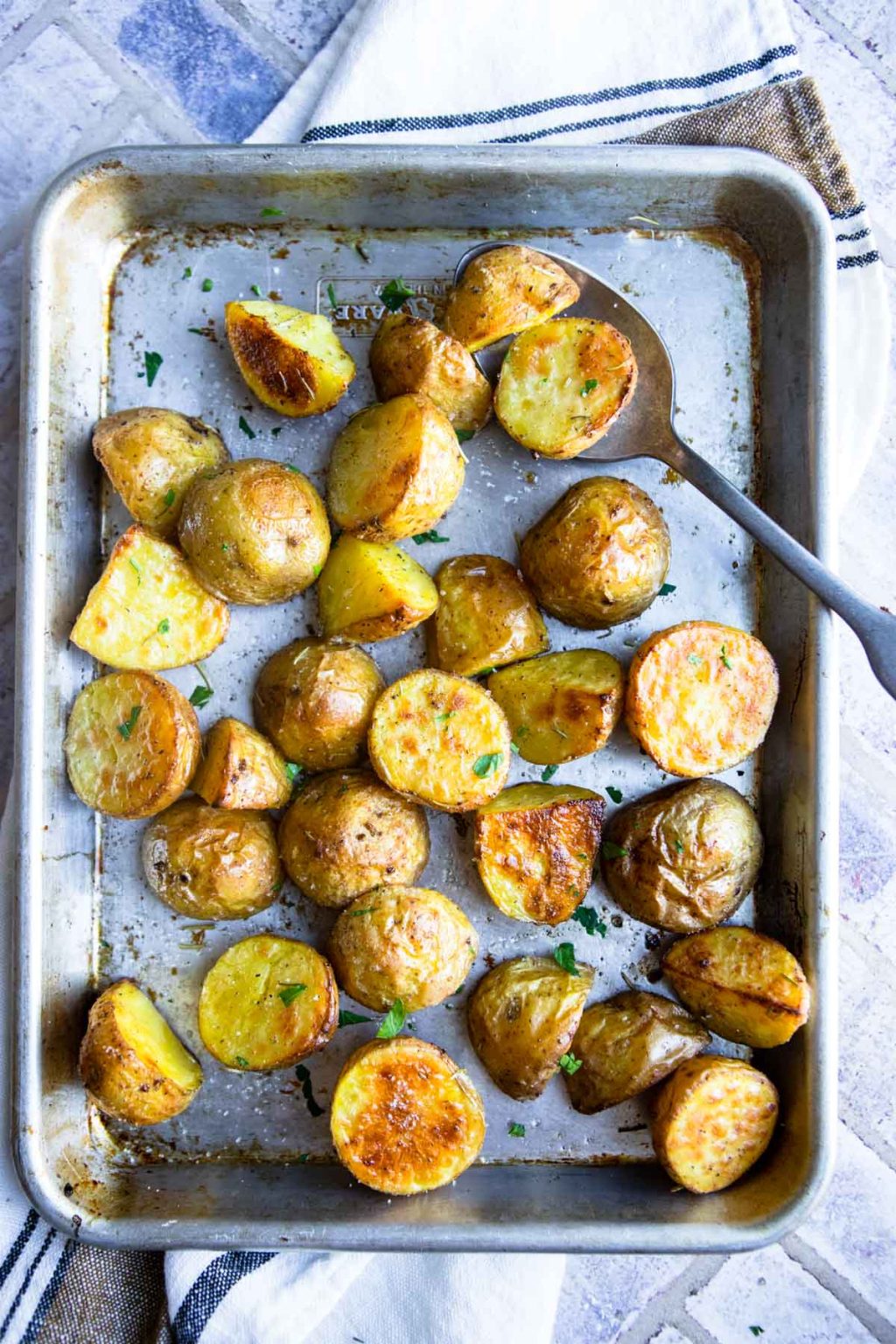 Oven Roasted Baby Dutch Yellow Potatoes