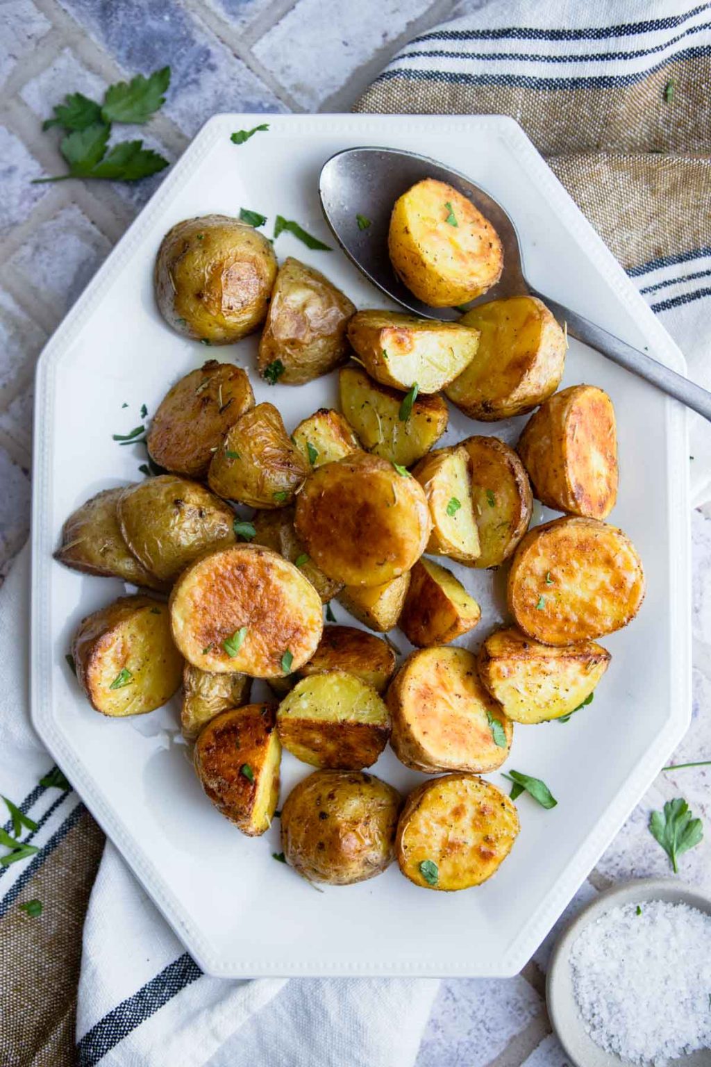 Oven Roasted Baby Dutch Yellow Potatoes