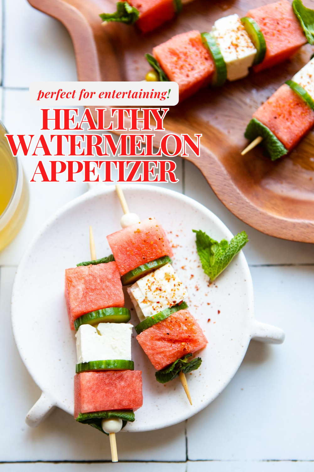 Watermelon Appetizer (with Feta)